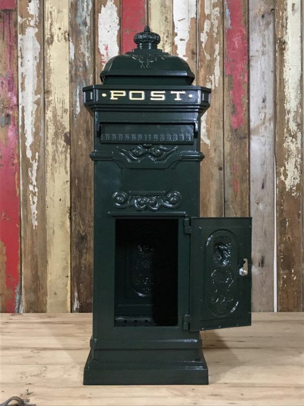 The British Racing Green Mailbox | Vintage Style Metal Post Box